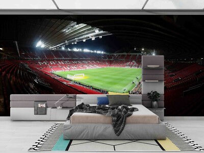 3D Manchester England Stadium Wall Murals Wallpaper Murals Wall Sticker ...