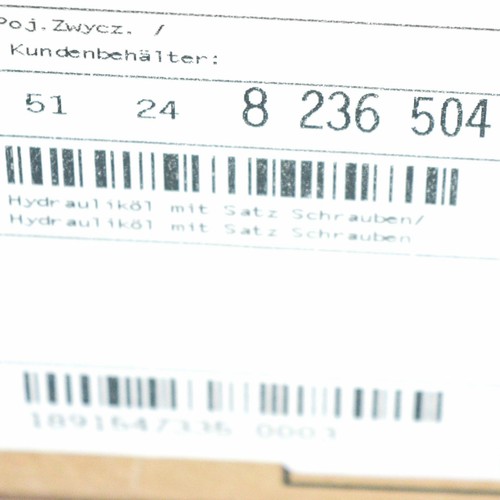 NEW BMW 7 E38 HYDRAULIC FLUID WITH HOLLOW BOLT SCREW 51248236504 ...