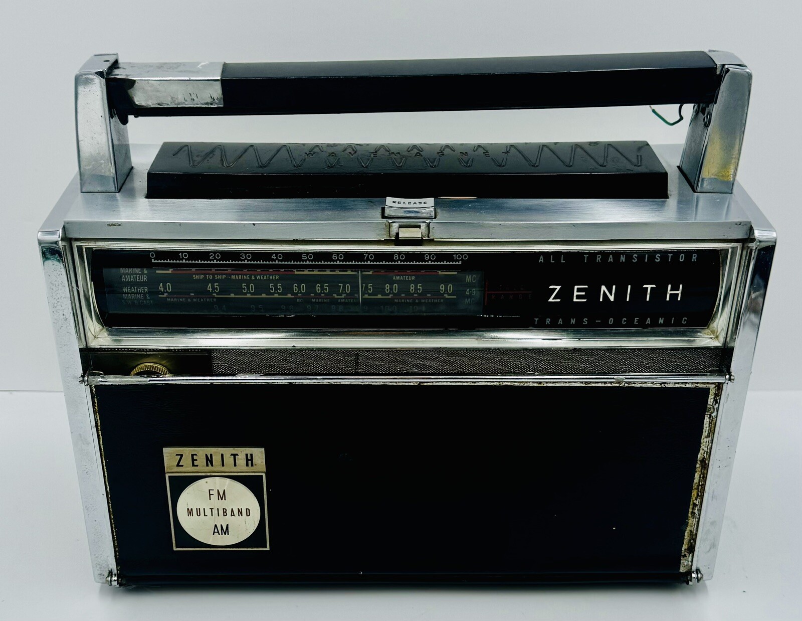 Vintage Zenith Trans-Oceanic FM-AM Multiband Royal 3000-1 Radio | eBay