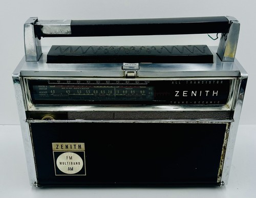 Vintage Zenith Trans-Oceanic FM-AM Multiband Royal 3000-1 Radio | eBay