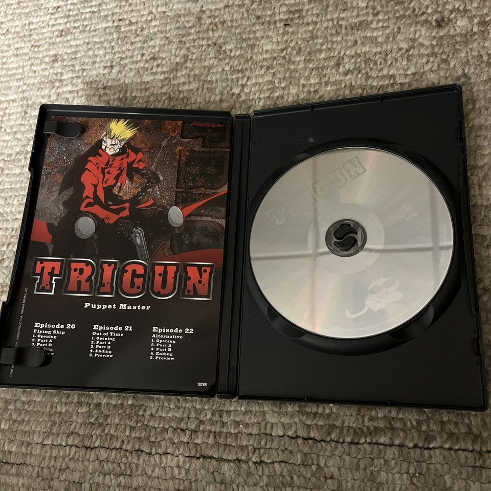 Trigun DVD Lot (7 DVDs) - Anime, Action, Comedy, Drama, Sci-fi | eBay