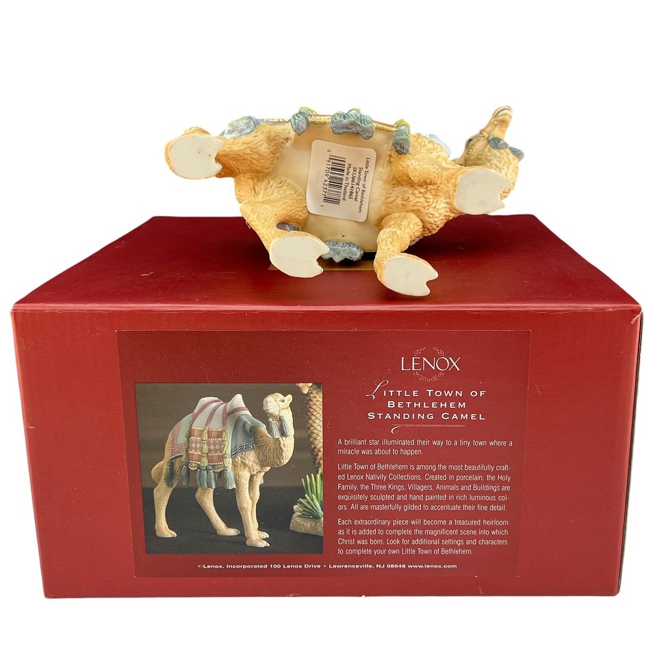 Lenox China LITTLE TOWN of BETHLEHEM Standing CAMEL Figurine in ...