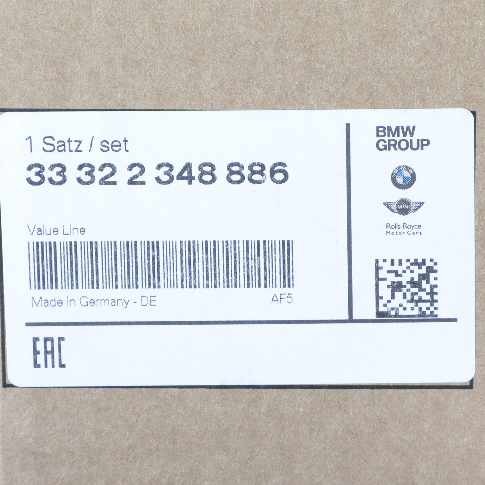 Genuine BMW OEM 33322348886 Repair Kit Control Arm for sale online | eBay