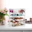 Acrylic Cosmetic Makeup Organizer Jewelry Storage Display, 4 Lg 2 Sm ...