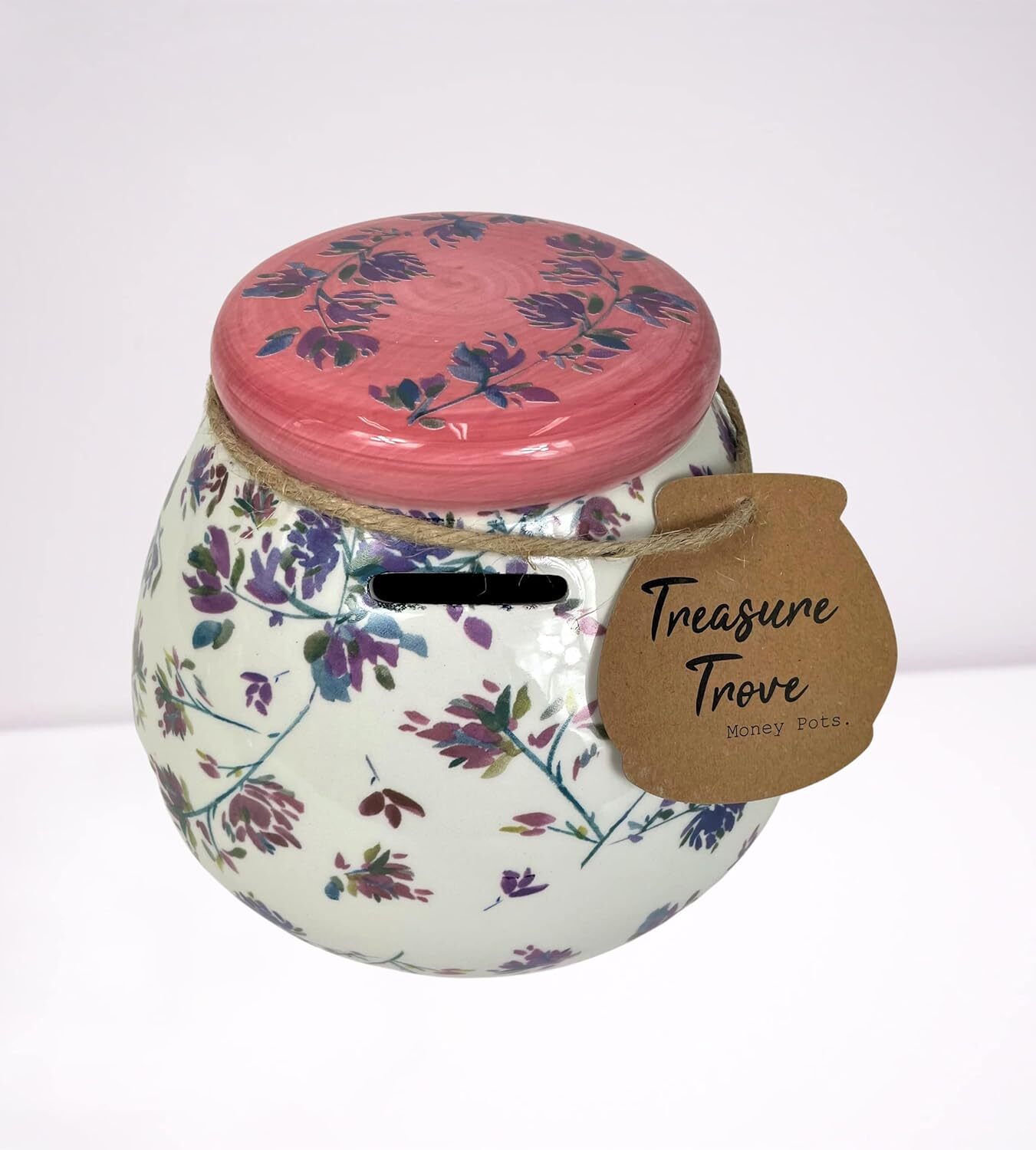 Treasure Trove Ceramic Money Pots -Wedding fund, Holiday Fun, Birthday ...
