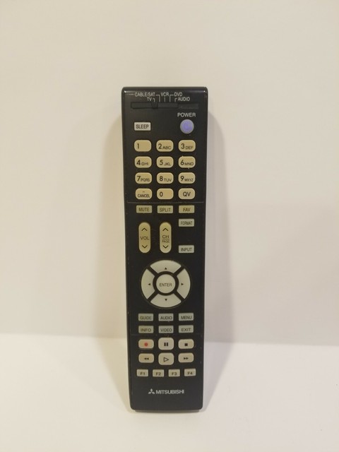 Mitsubishi 3331ra3-00 Medallion TV Remote Control 290p137c10 Multi ...