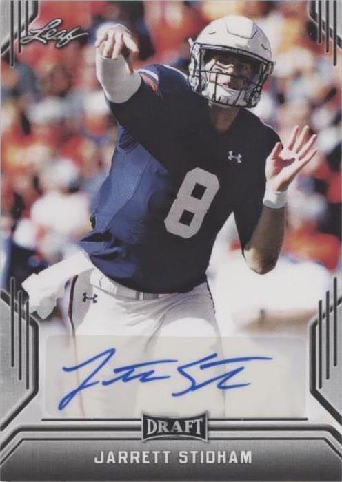 2019 Leaf Draft - Autographs Jarrett Stidham #BA-JS1 (AU, RC) for sale ...