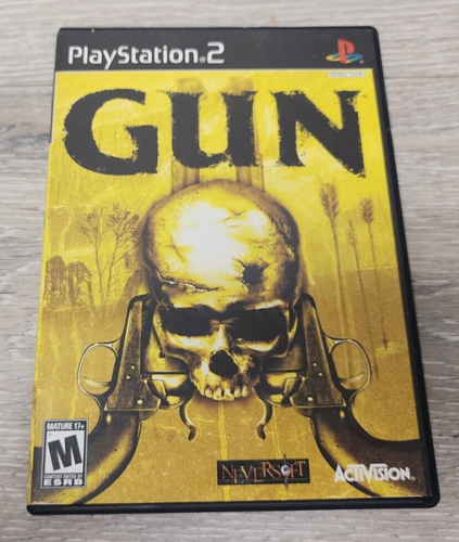 Gun Neversoft Activision Sony Playstation 2 PS2 CIB Complete Tested ...