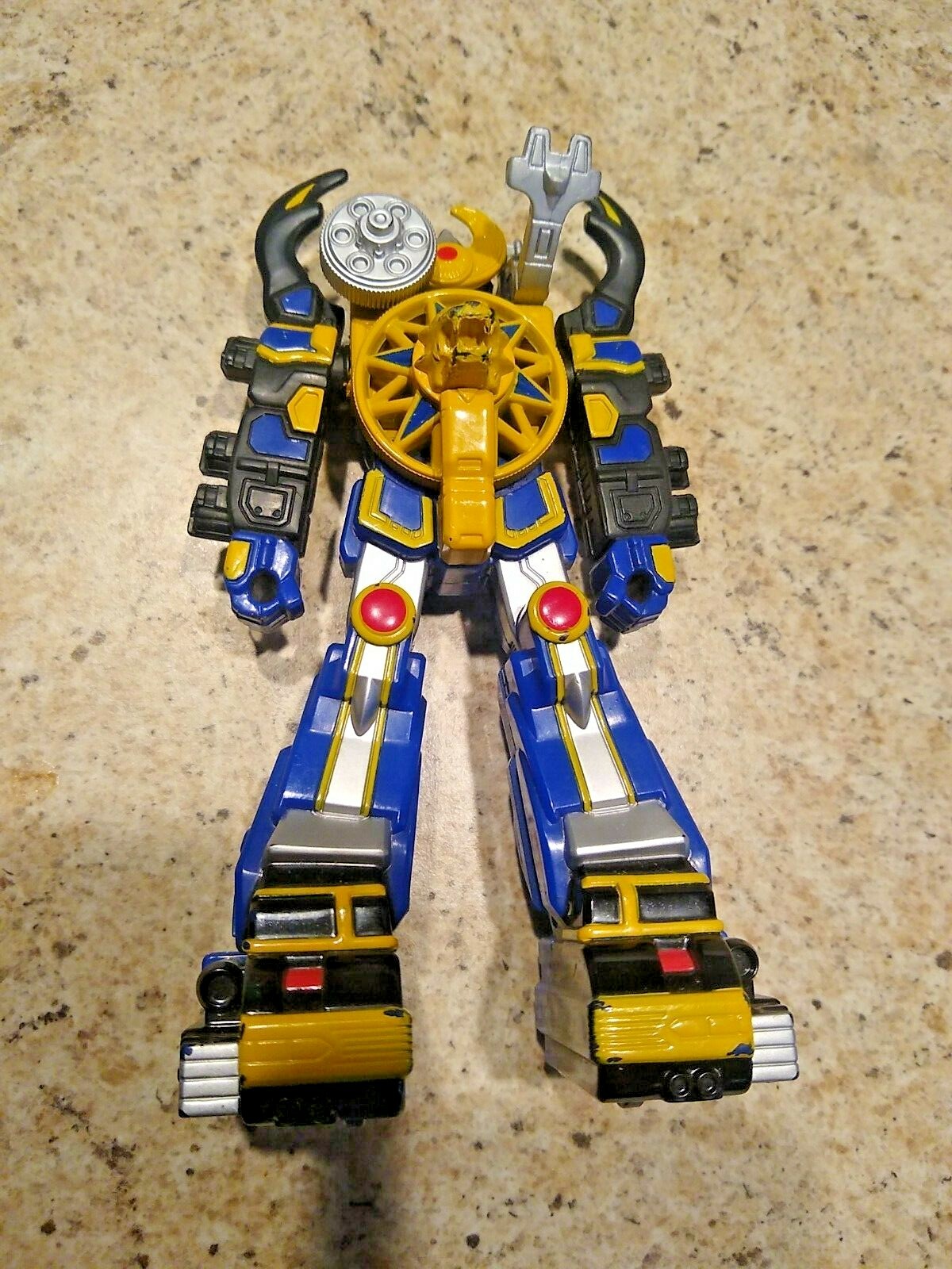 2002 Bandai Power Rangers Ninja Storm Thunderstorm Megazord Action ...