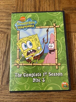 Spongebob Squarepants Complete First Season Disc 3 DVD | eBay