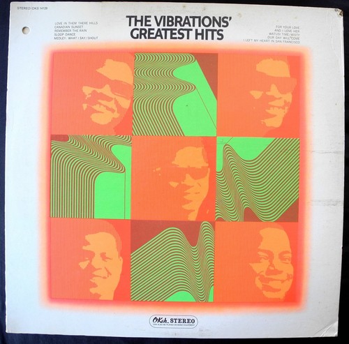 The VIBRATIONS - Greatest Hits Nr MINT stereo SOUL '69 OKeh FIRST ...