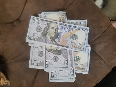 Movie Prop Magic $100 Bills Replica Money QTY45 💰 New Fast Ship | eBay