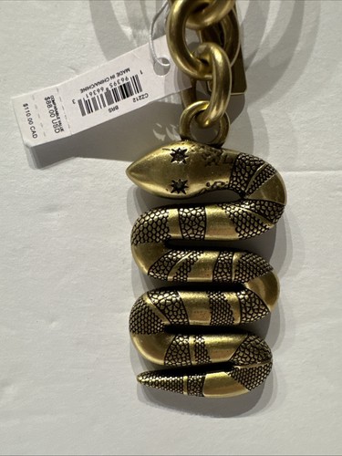 COACH Keychain Year Of Snake 2025 CZ212 BRS | eBay