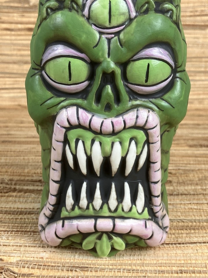 Sea Creature Tiki Mug Biggs Tiki Dynasty Ceramic Cup 6.25" Tall 18 Fl ...