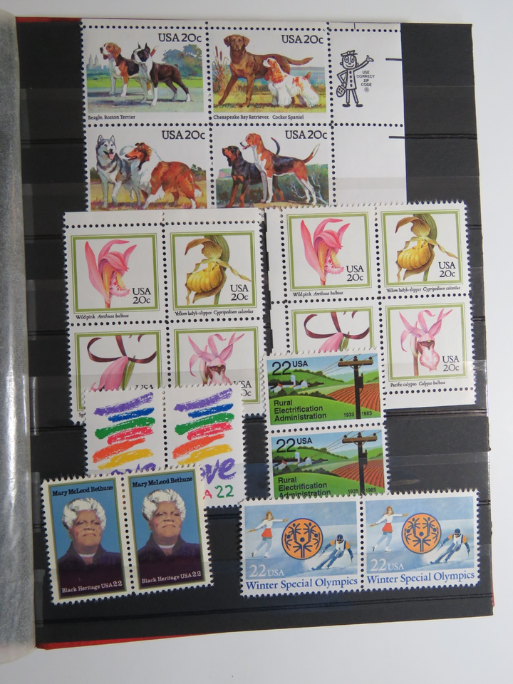 Stamp Book with 375 (non-cancelled) U.S.A. Stamps *See Description | eBay