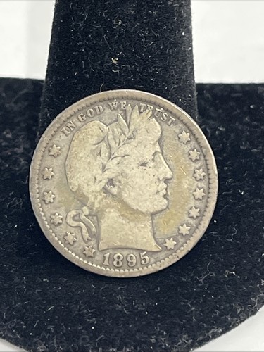 1895 P 25C Barber Quarter | eBay