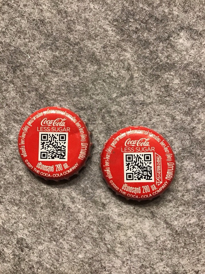 Kronkorken Thailand Coca Cola bottle cap capsule chapa purchase Tappi ...