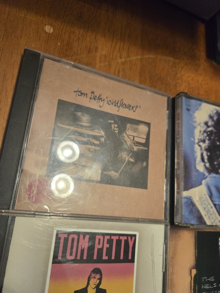 Rock and Country Lot of CDs Tom Petty John Denver Bob Dylan Squirrel ...