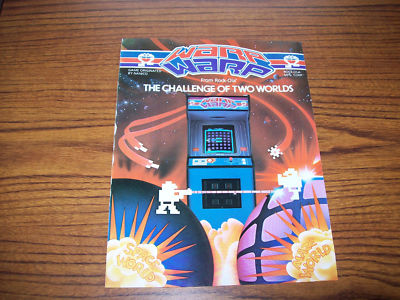 WARP WARP VIDEO ARCADE GAME FLYER Vintage Retro Art 1981 | eBay Australia