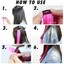 10 peices Highlight Clip In Colored Hair Extension Color Strip Straight ...