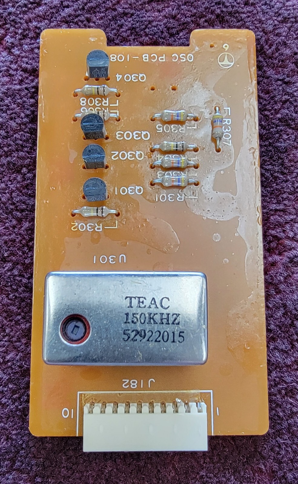 Teac OSC Pcb-108 Master OSC Board From TASCAM 38 Recorder 5200074900 ...