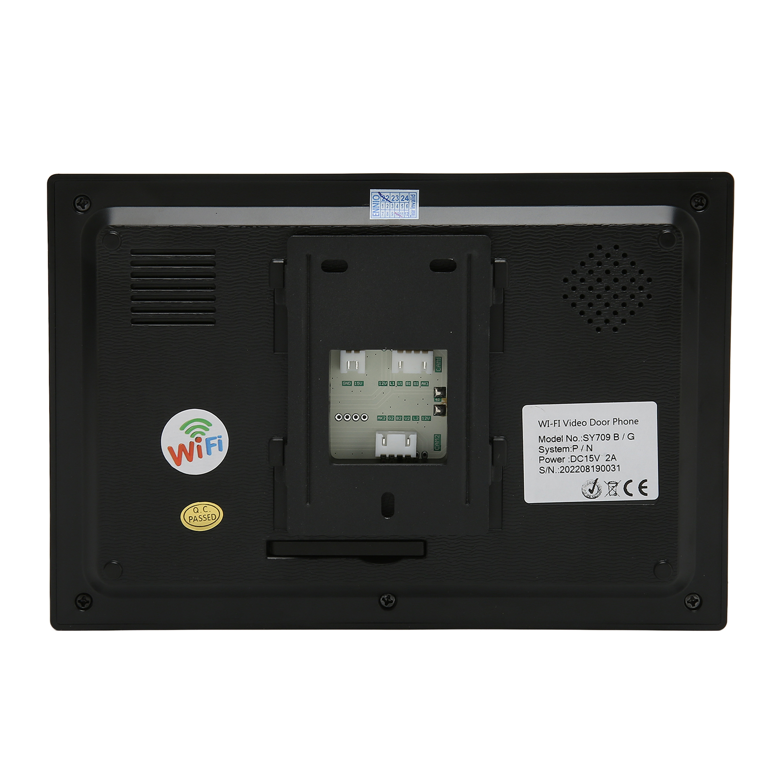 Video Door Phone Intercom System HD 1000TVL Camera 7 Inch TFT LCD IR CU ...