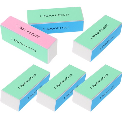 10 Pcs Nail Care Tools 4 Way File DIY Manicure Pedicure Kit | eBay