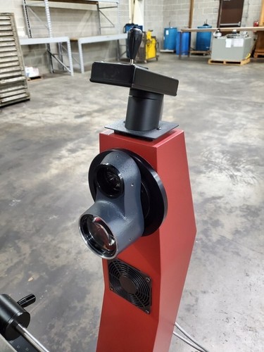 2009 STARRETT OPTICAL COMPARATOR 24" Dia Model HF600 Quadra Check 200 ...