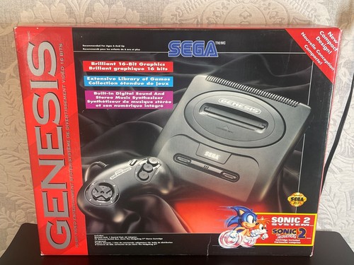 Sega Genesis Model 2 Console System Box Only W/ Inner Box Sonic 2 ...