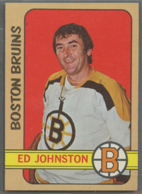 1972-73 Topps #13 Ed Johnston Boston Bruins | eBay