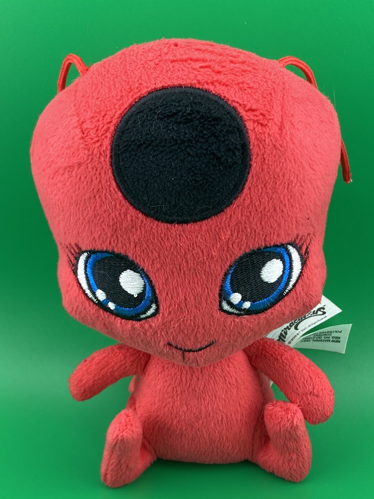 BanDai Miraculous Tikki Ladybug Stuffed Plush Beanie Figure 2015 6 ...