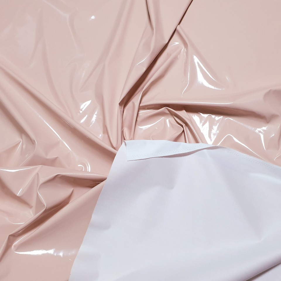 SHINY HIGH GLOSS PVC STRETCH RUBBER VINYL PLEATHER GOTH FETISH CLOTH ...