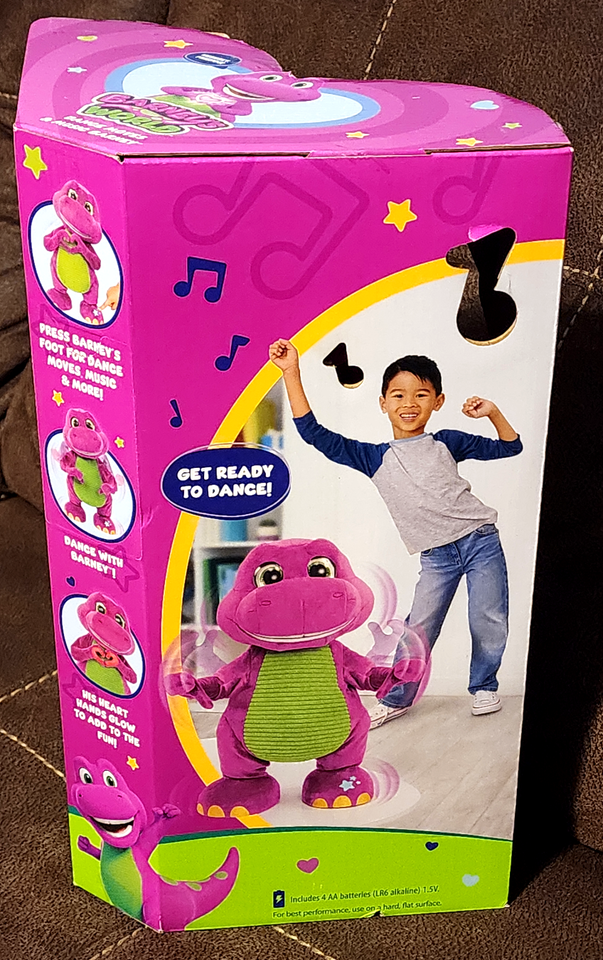 Fisher Price Barney's World Dance Moves & Music Plush Toy | eBay