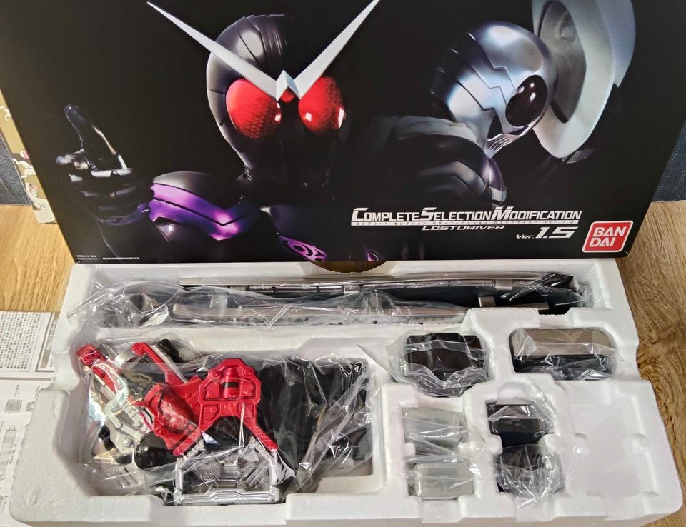 COMPLETE SELECTION MODIFICATION CSM Kamen Rider W Lost Driver ver.1.5 ...