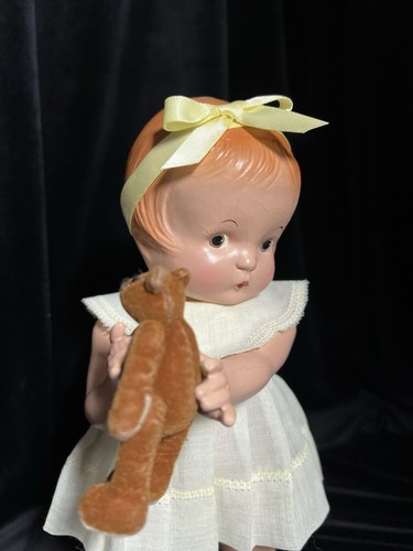11” Effanbee Vintage Composition PATSY JR Doll In Excellent Original ...