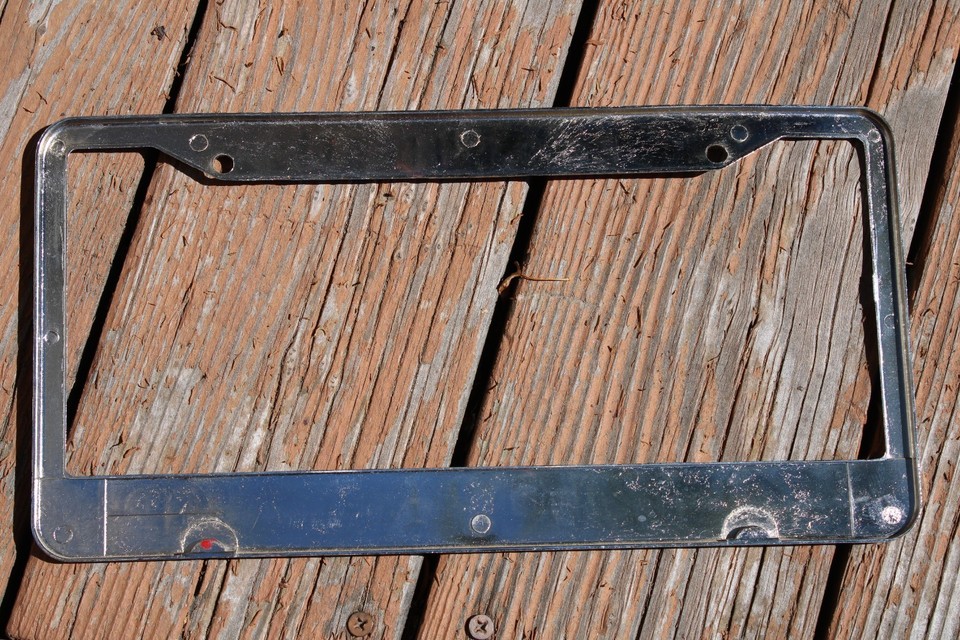 Vintage California License Plate Frame -- SO-CAL Speed Shop | eBay