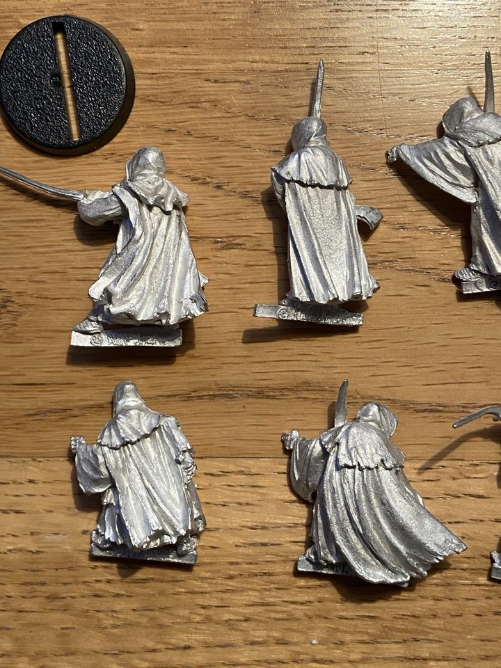 Ringwraiths Nazgul Original Metal OOP X9 Lord of the Rings Mesbg | eBay