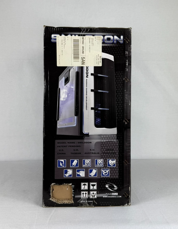 Raidmax Smilodon ATX Mid Tower PC Case Blue LED New Old Stock Sealed | eBay