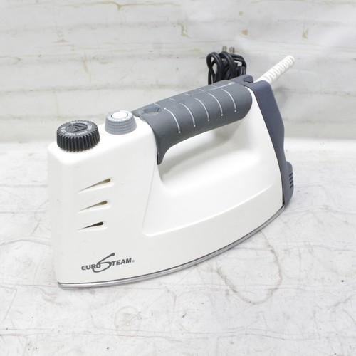 EuroSteam Steam Iron Model 4488 W/ Internal Boiler 800 watt. Used ...