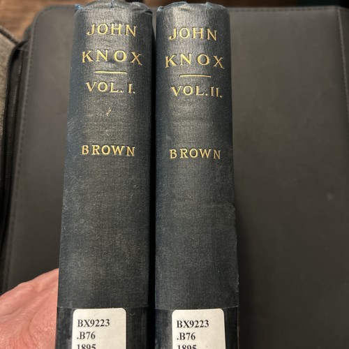Rare Book, 1895, John Knox A Biography, P. Hume Brown, Two Volumes | eBay