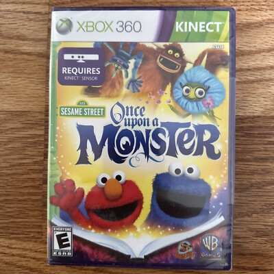 New SESAME STREET: ONCE UPON A MONSTER game for Microsoft XBOX 360 ...