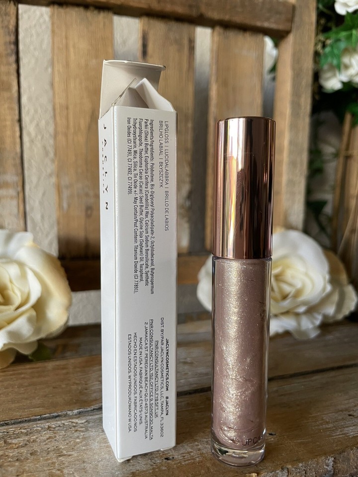 Jaclyn Cosmetics Limited Edition Lip Gloss, Audacious Gold, 0.14 fl oz ...