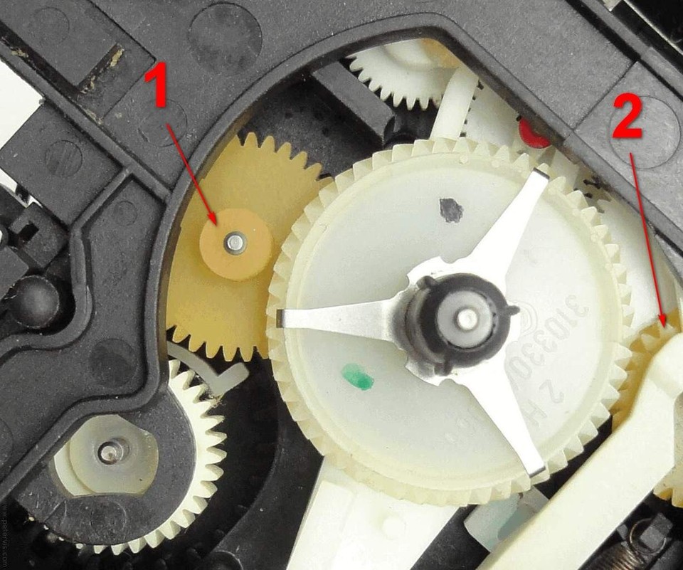 2 GEARS Set Repair Kit for Philips D8714 D6310 N2233 N2234 Spatial ...