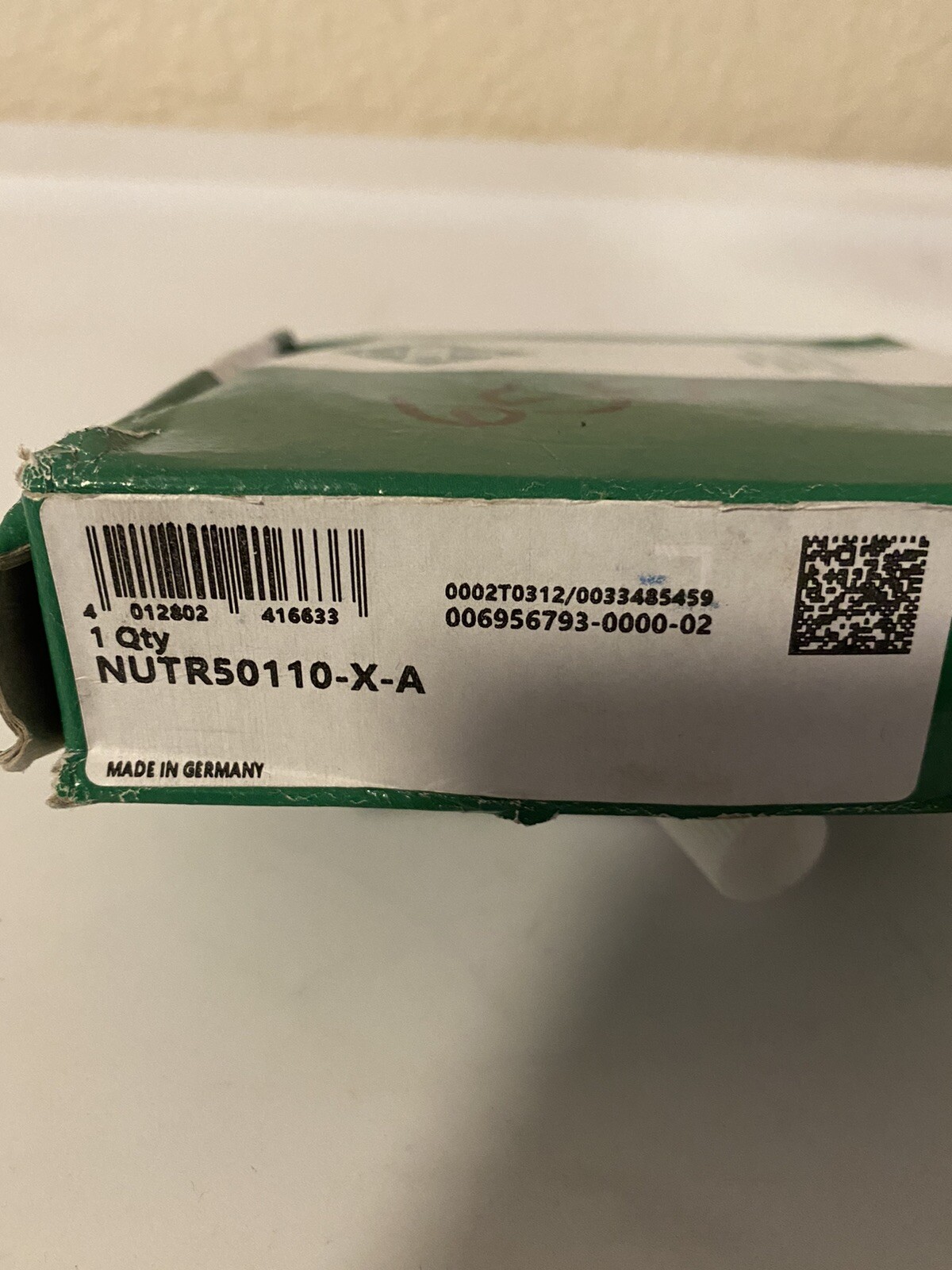 INA NUTR50110-X-A , Bearing CAM Roller, New open box, Priority Mail ...