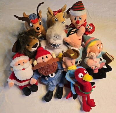 Vtg Stuffins Rudolph The Rednosed Reindeer Island Of Misfit Toys Plush ...