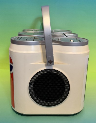 2/2 Rare Vintage Pepsi Japan Promo Portable Speakers Boombox CD Player ...
