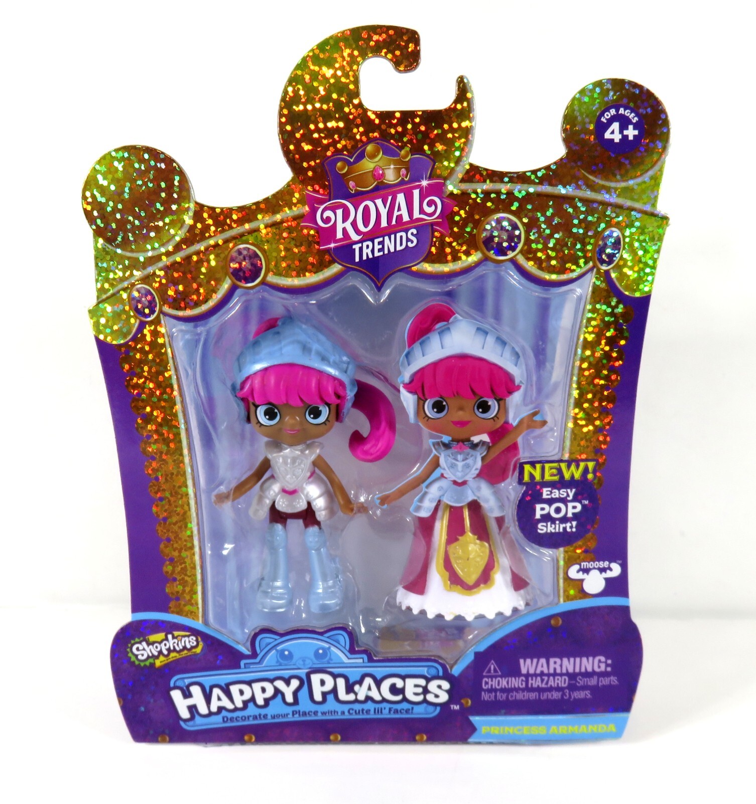 Shopkins Happy Places Princess Armanda Royal Trends Shoppie Brand New ...