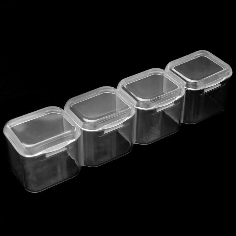 56 Grid Storage Tool Diy Removable Clear Plastic Organizer Nail Art6614 ...