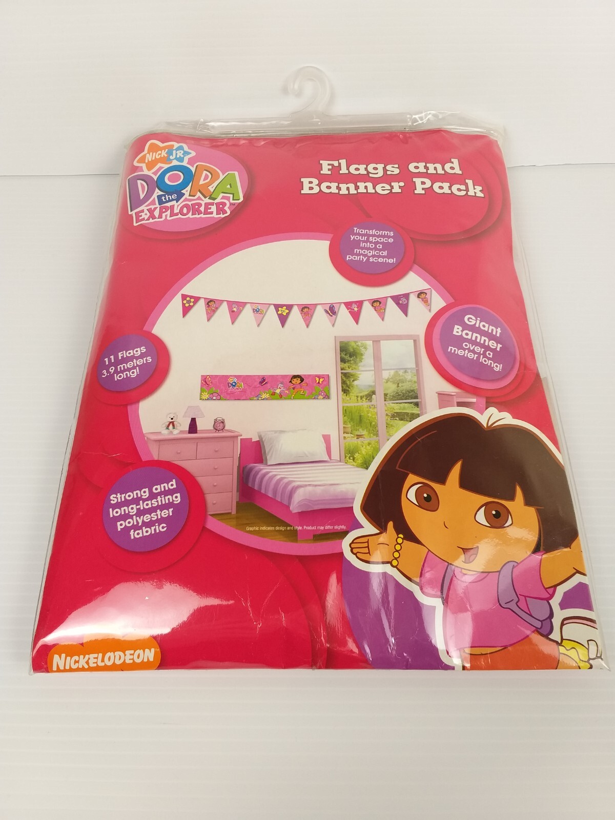 Nickelodeon Jr Dora the Explorer Flags & Banner Pack New & Sealed Girls ...