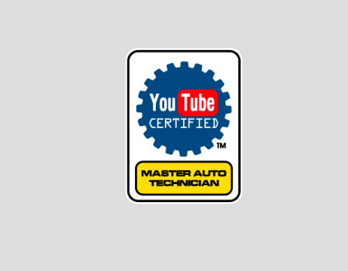 Funny Youtube certified Master Auto Technician Mechanic Professional ...